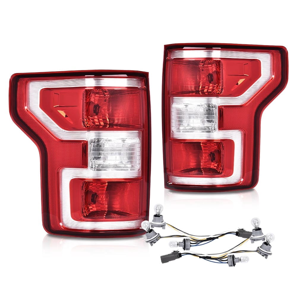 CROSSDESIGN LH&RH Side Rear Tail Light Brake Lamp Fit for 2018-2020 ...