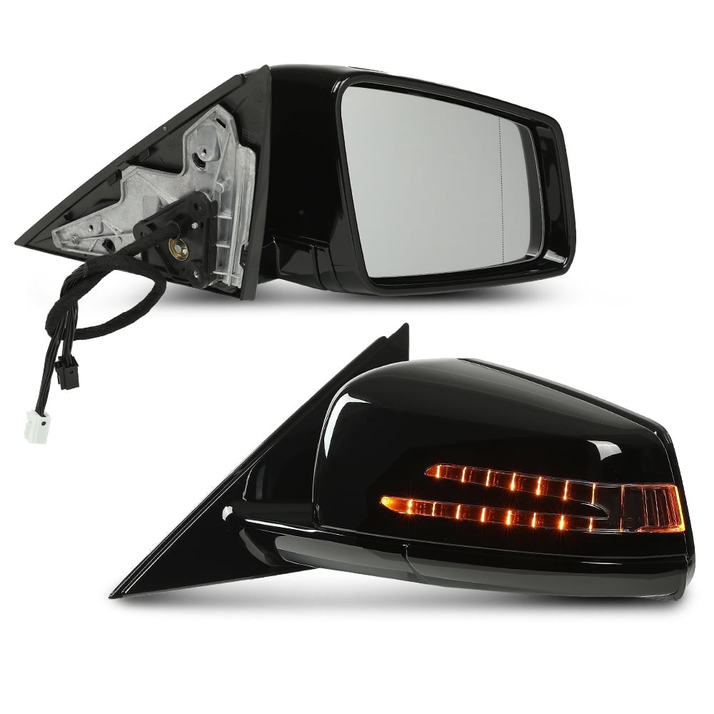 CROSSDESIGN Pair Rear View Mirror Pair Fit for 2007-2009 Benz S550 ...