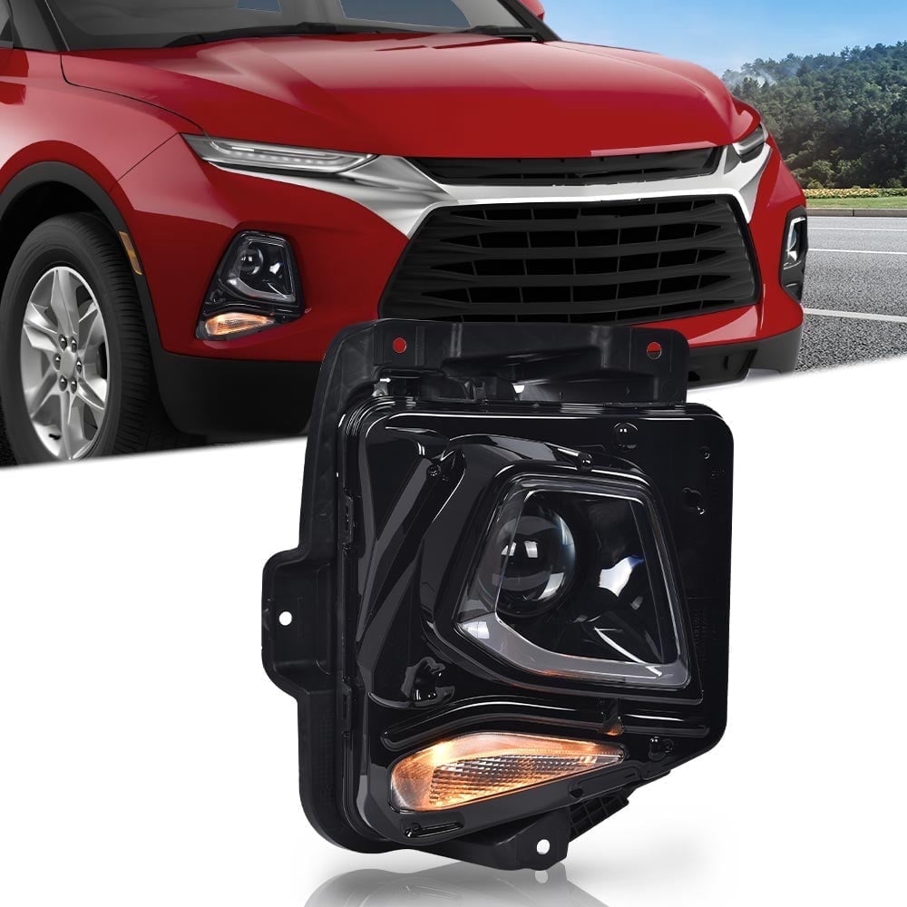 CROSSDESIGN Right Projector Headlight Fit for Chevy Blazer 2019-2021 ...