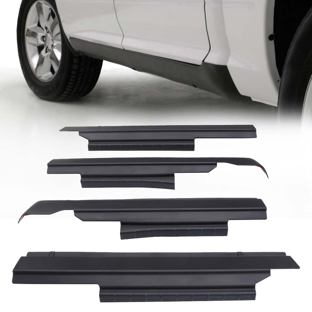 CROSSDESIGN Rocker Panel Guard Sill Trim Fit for Dodge Ram 1500 2500 ...
