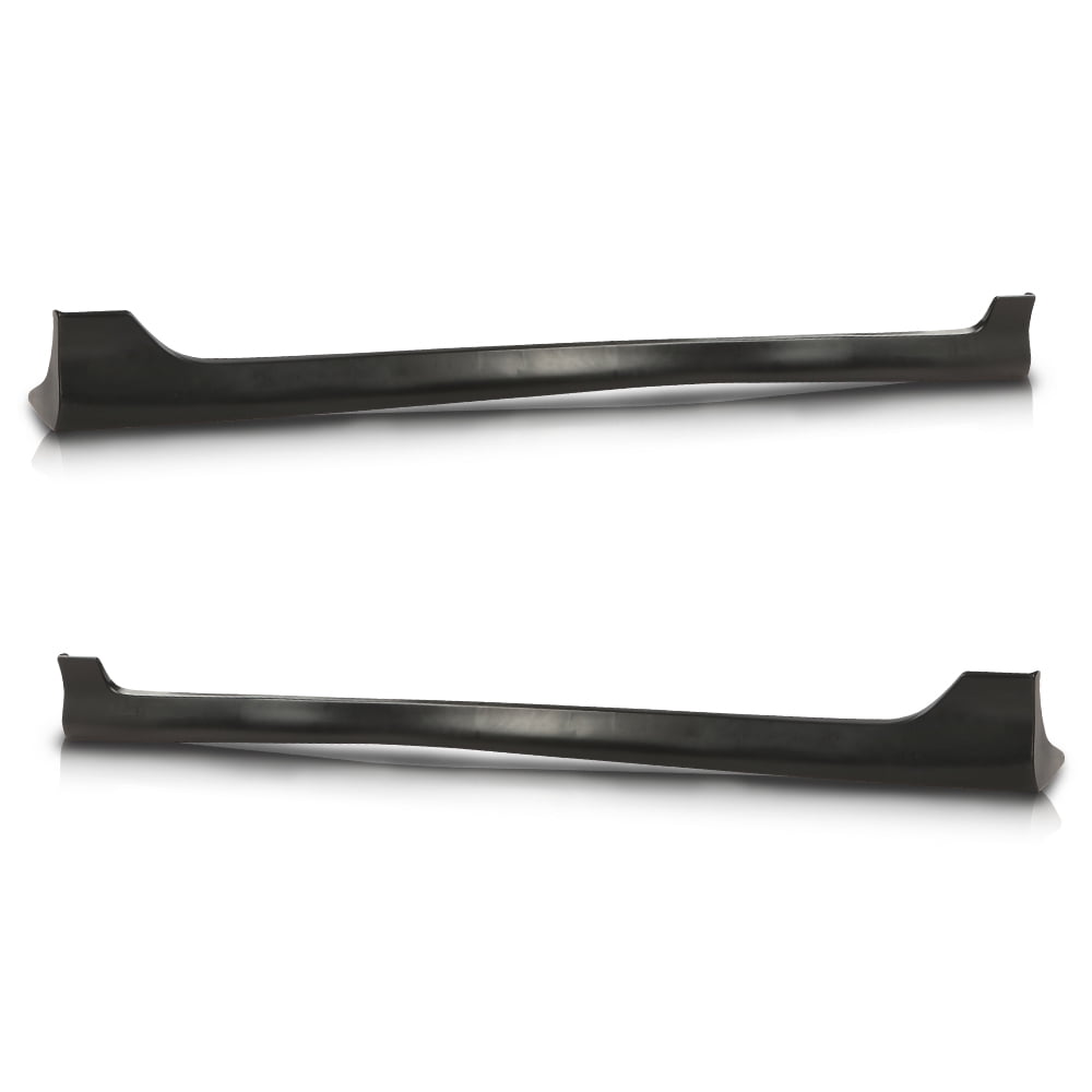 CROSSDESIGN Side Skirts Body Kit Rocker Panel Guard Trim Black Fit for ...