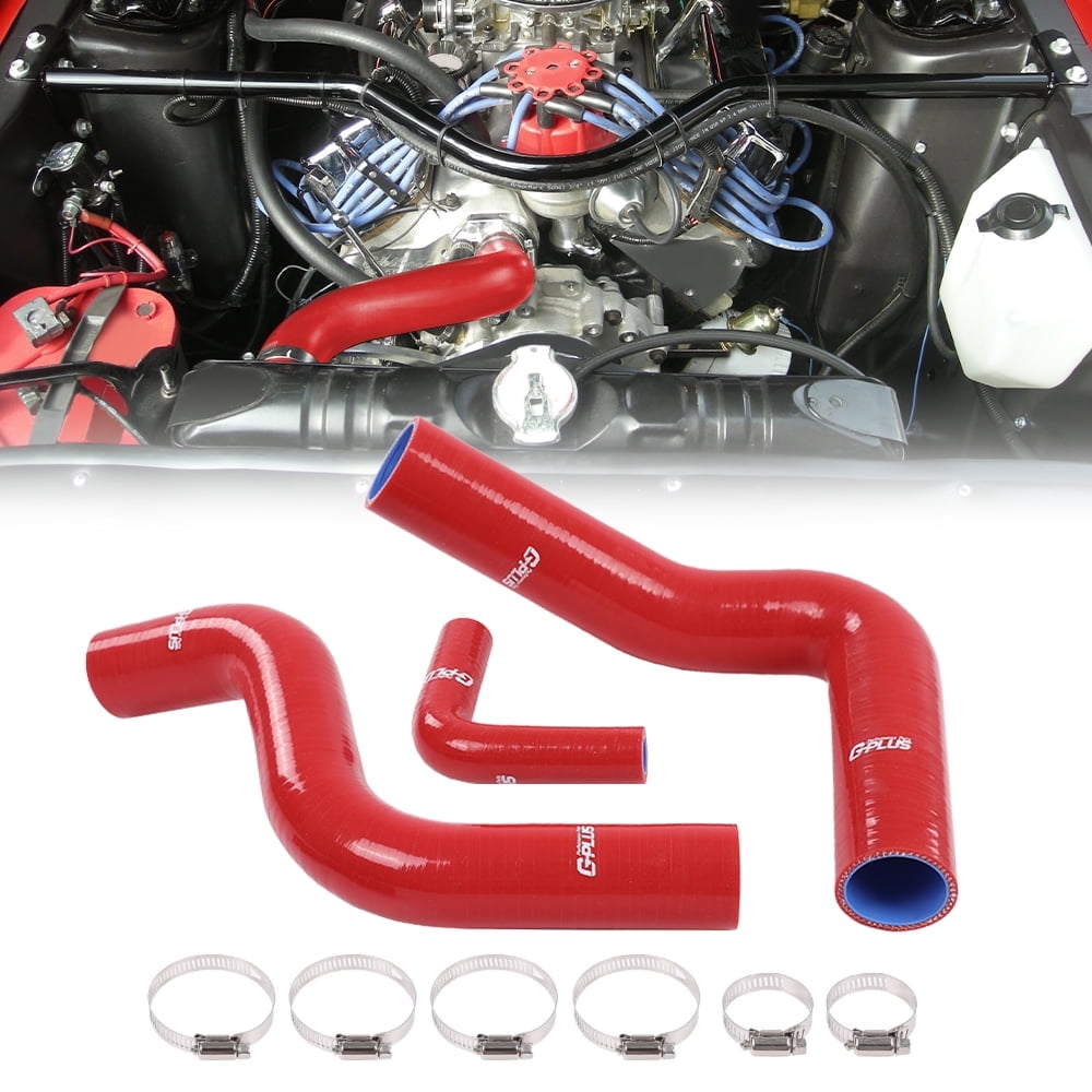 CROSSDESIGN Silicone Radiator Hose Fit for Ford Mustang Cobra Shelby ...