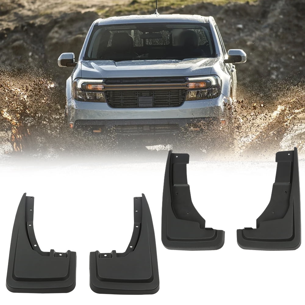 CROSSDESIGN Splash Guards Mud Flaps Set Fit for Ford Maverick 2022-2023 ...
