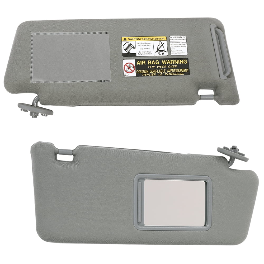 CROSSDESIGN Sun Visor Fit for Toyota Tacoma 2005-2015 Gray - Walmart.com