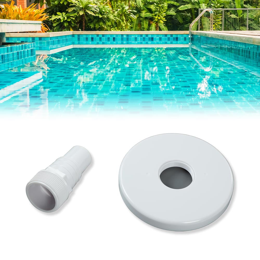 CROSSDESIGN Swimming Pool Skimmer Vac Vacuum Hose Adapter Plate for Fit for Skimmer Models ...