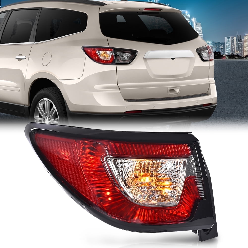 CROSSDESIGN Tail Light Fit for Chevrolet Traverse 2013-2016 Tail Lamp ...