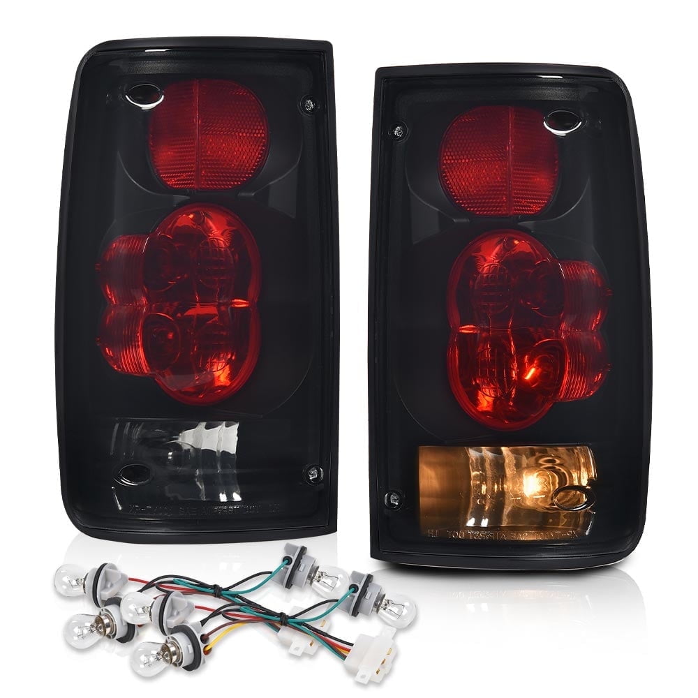 CROSSDESIGN Tail Lights Fit for 1989-1995 Toyota Pickup - Walmart.com
