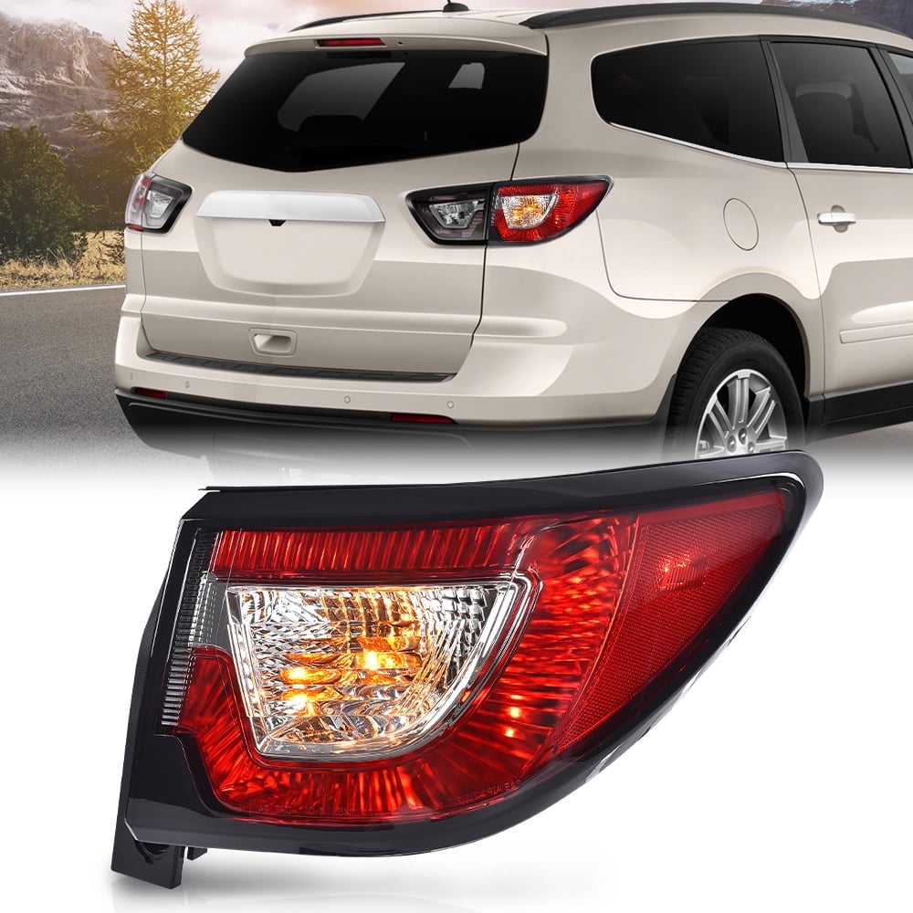 CROSSDESIGN Tail Lights Tail Lamps Fit for Chevrolet Traverse 2013-2016 ...