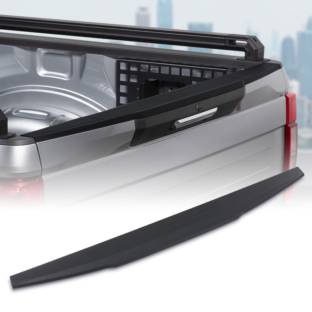 CROSSDESIGN Tailgate Top Trim Cap Molding w/ Button Fit for Ford F250 ...