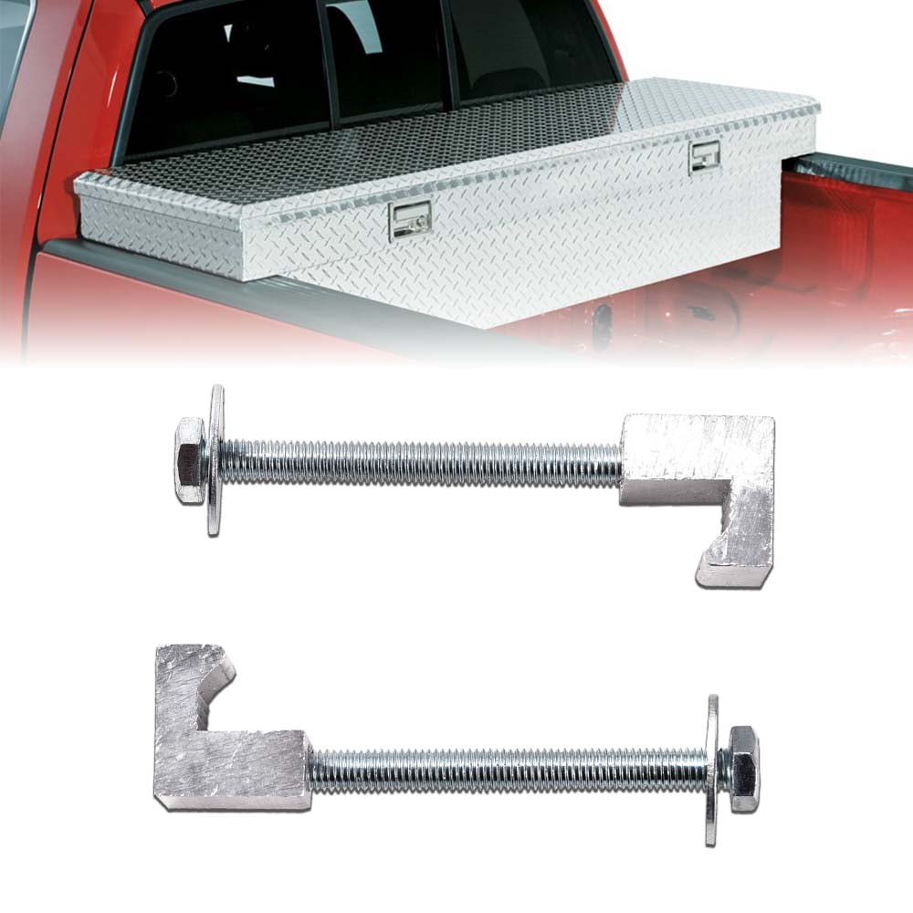 CROSSDESIGN Tool Box Mount J Hook Toolbox Pickup Pair Rail Mounting Kit ...