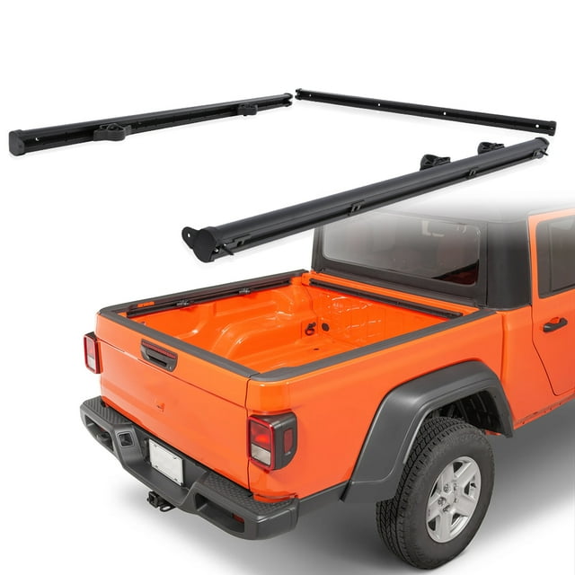 CROSSDESIGN Trail Rail System Fit for Jeep Gladiator 2020-2023 Truck ...