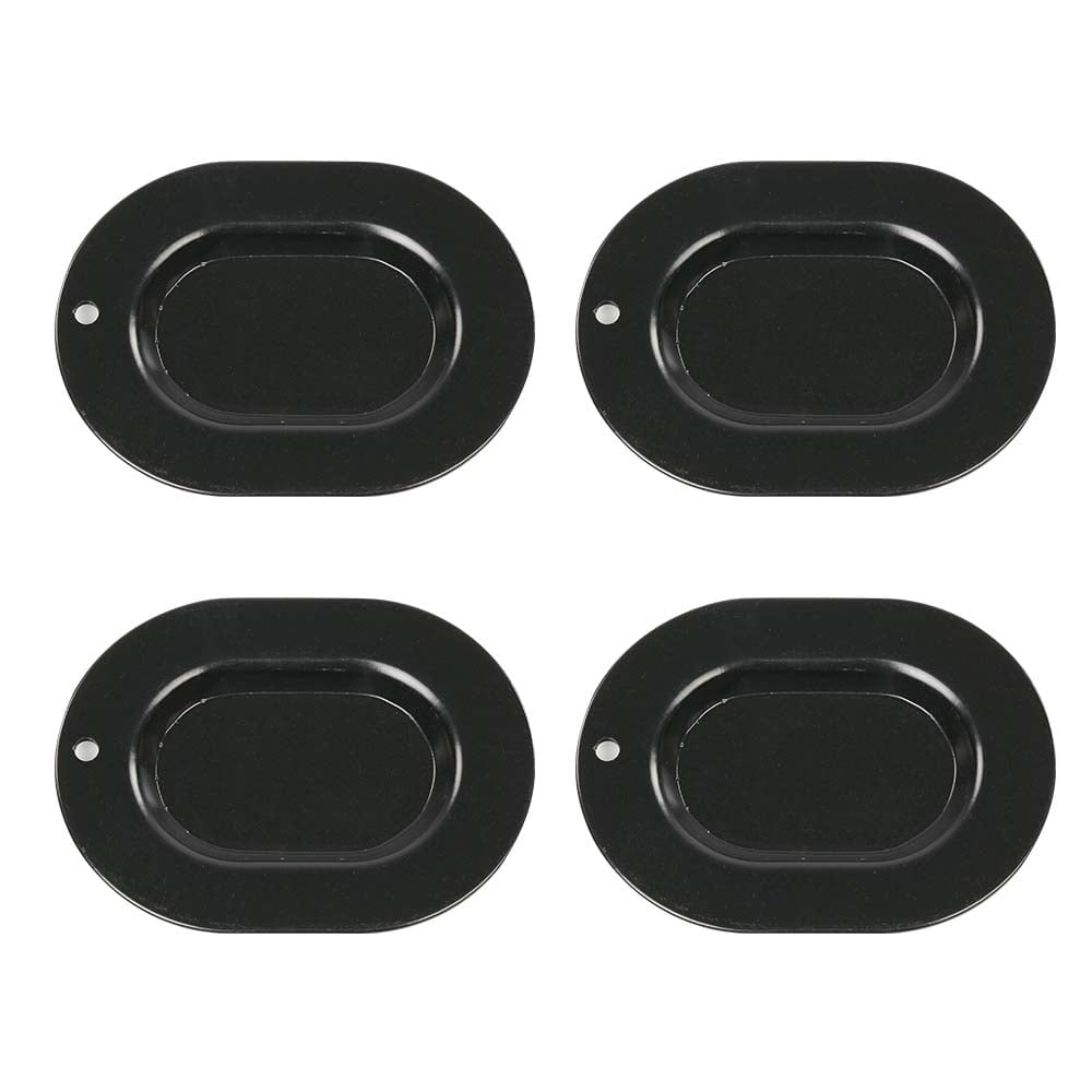 CROSSDESIGN 4PCS Trunk Floor Pan Drain Plug Plate Metal Set Fit for ...