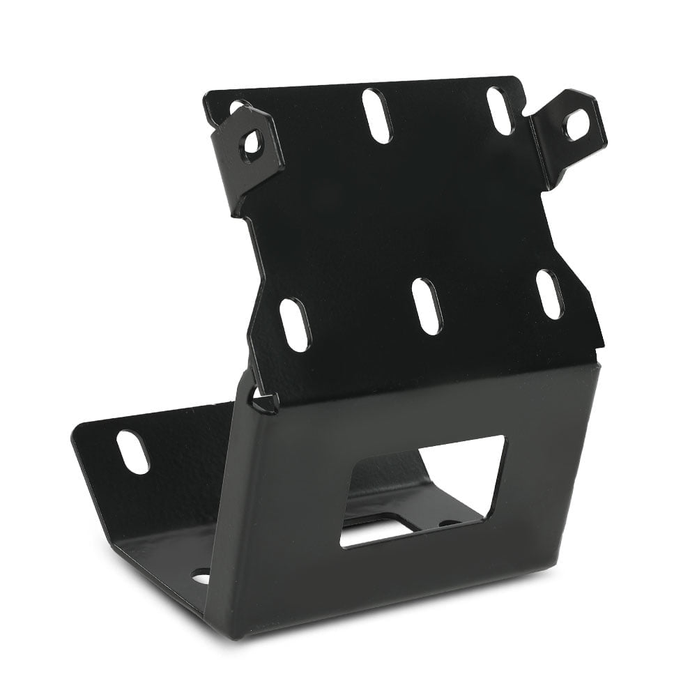 CROSSDESIGN Black Winch Mount Plate Bracket Fit for 2014-2022 Honda ...