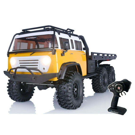 CROSSRC JT6 6WD 6X6 RTR 2.4GHz 1/10 RC Crawler Remote Control Flatbed ...