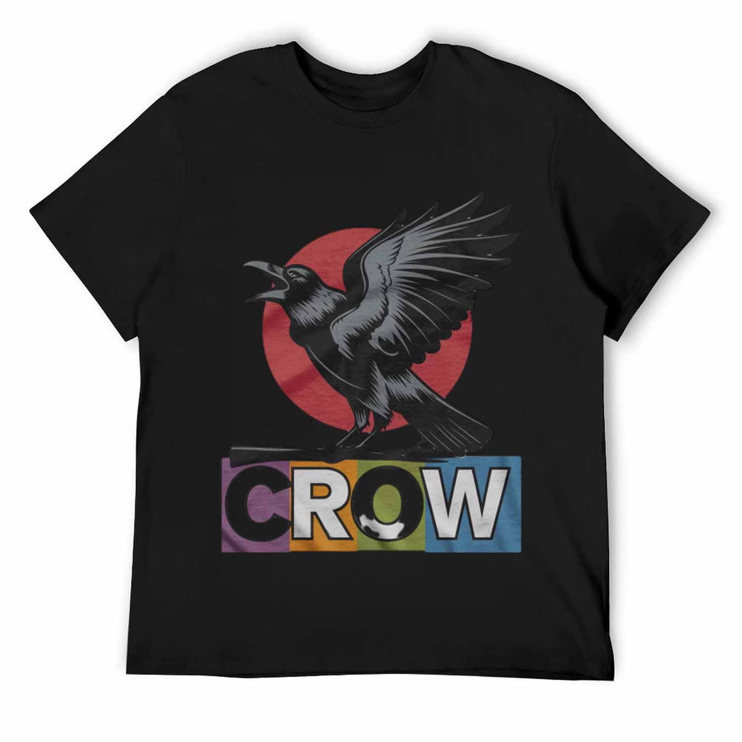 CROW Christian Fish Symbol Jesus Ichthys Ixoye Religious Gifts T-Shirt ...