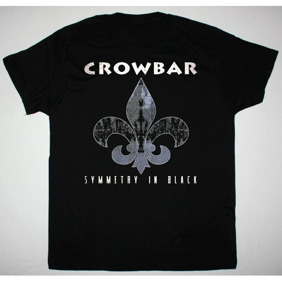 CROWBAR SYMMETRY IN BLACK NEW BLACK T-SHIRT Full size S-5XL unisex ...