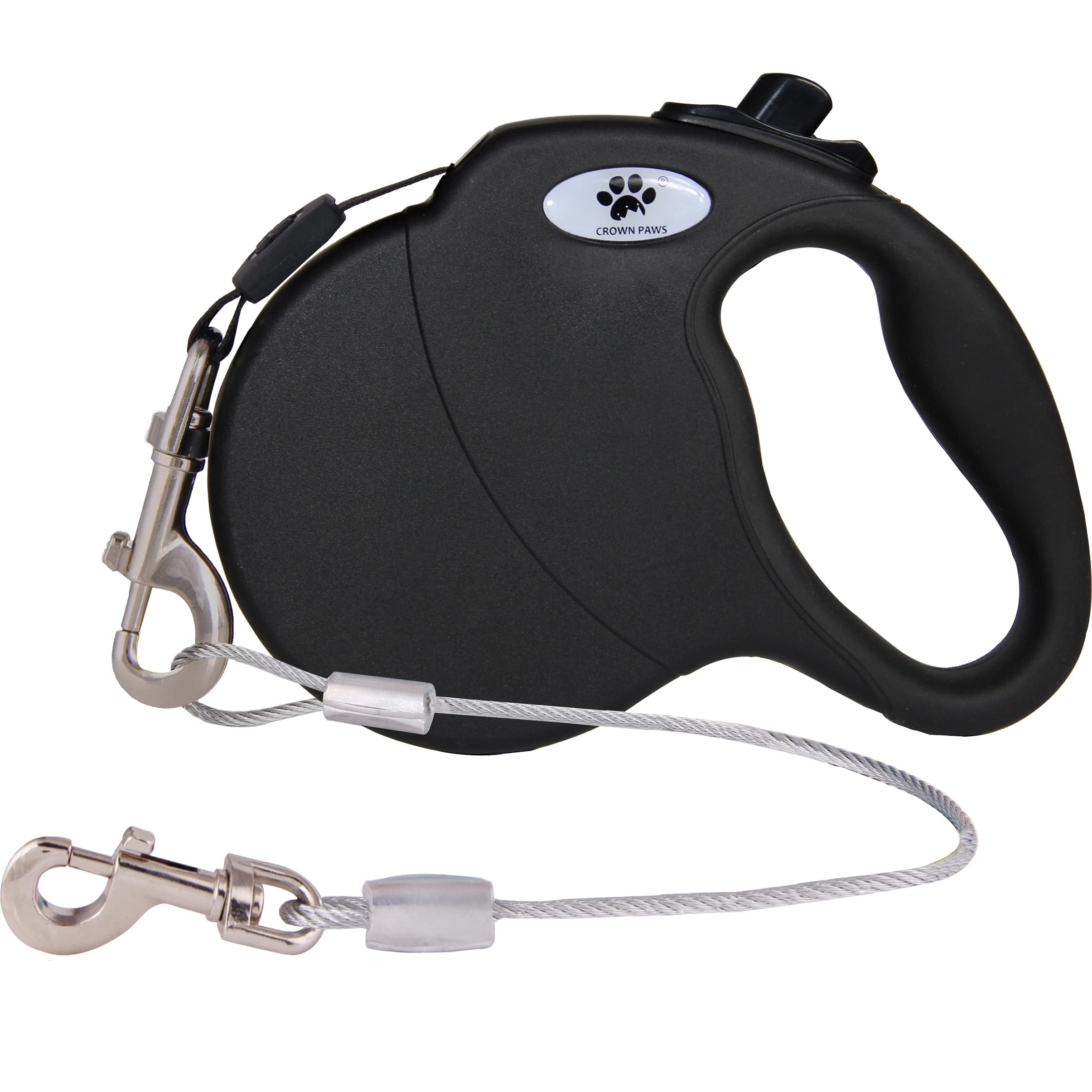 CROWN PAWS 16ft Retractable Dog Leash ATT1for Large Breed Dogs up to ...