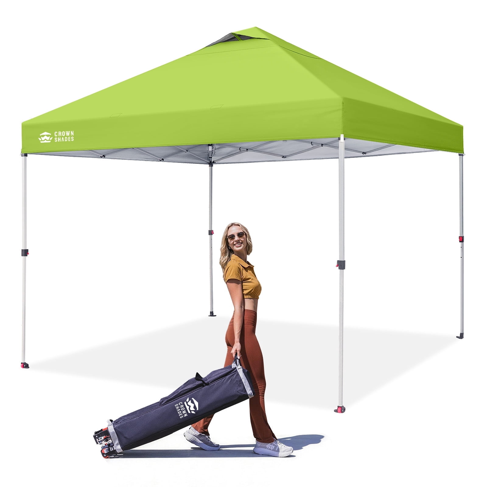 Crown Shades, Pop Up Canopy Tent, 10x10, UV Fabric - Walmart.com