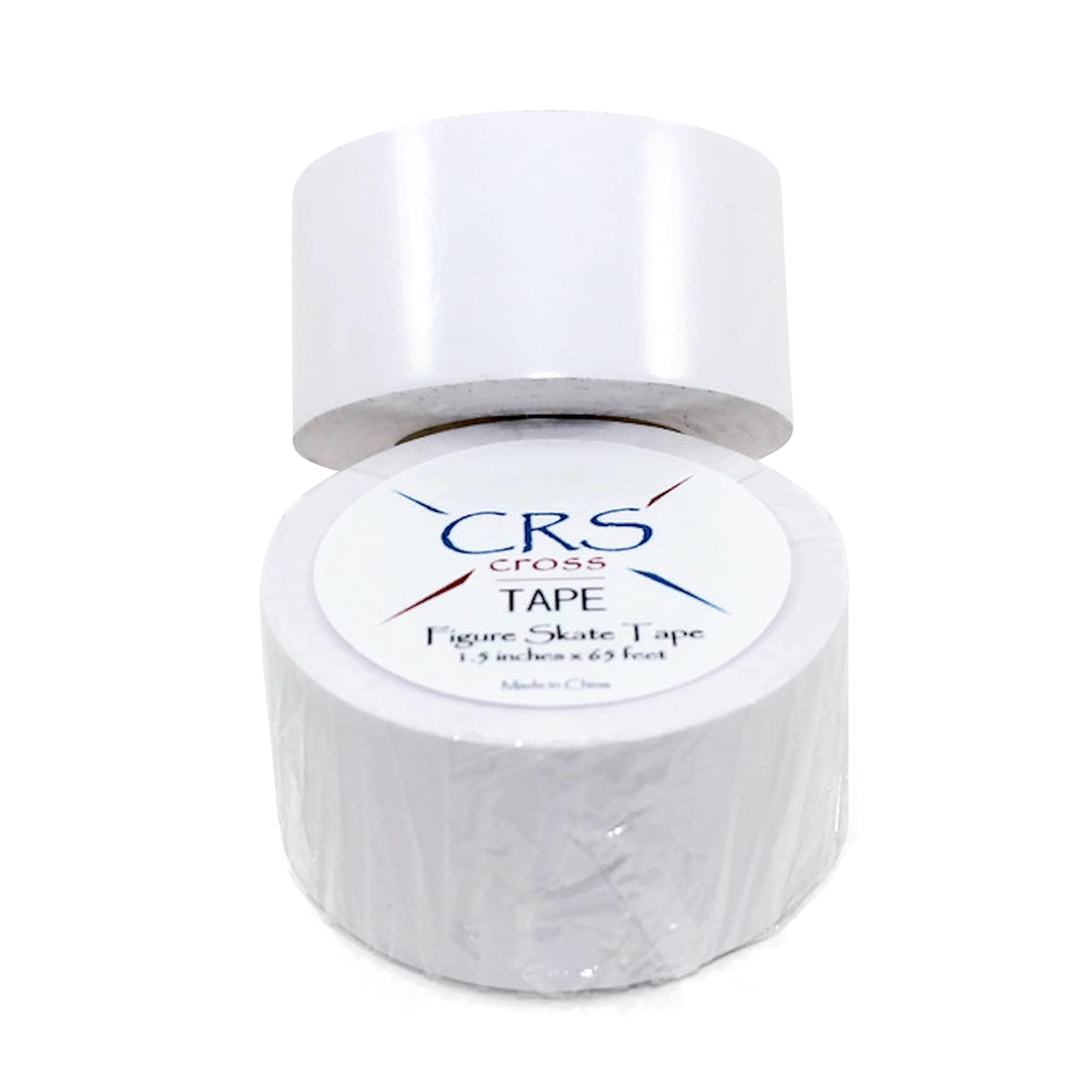 CRS Cross Figure Skate Tape - (1.5 inch wide White) Protects Leather ...