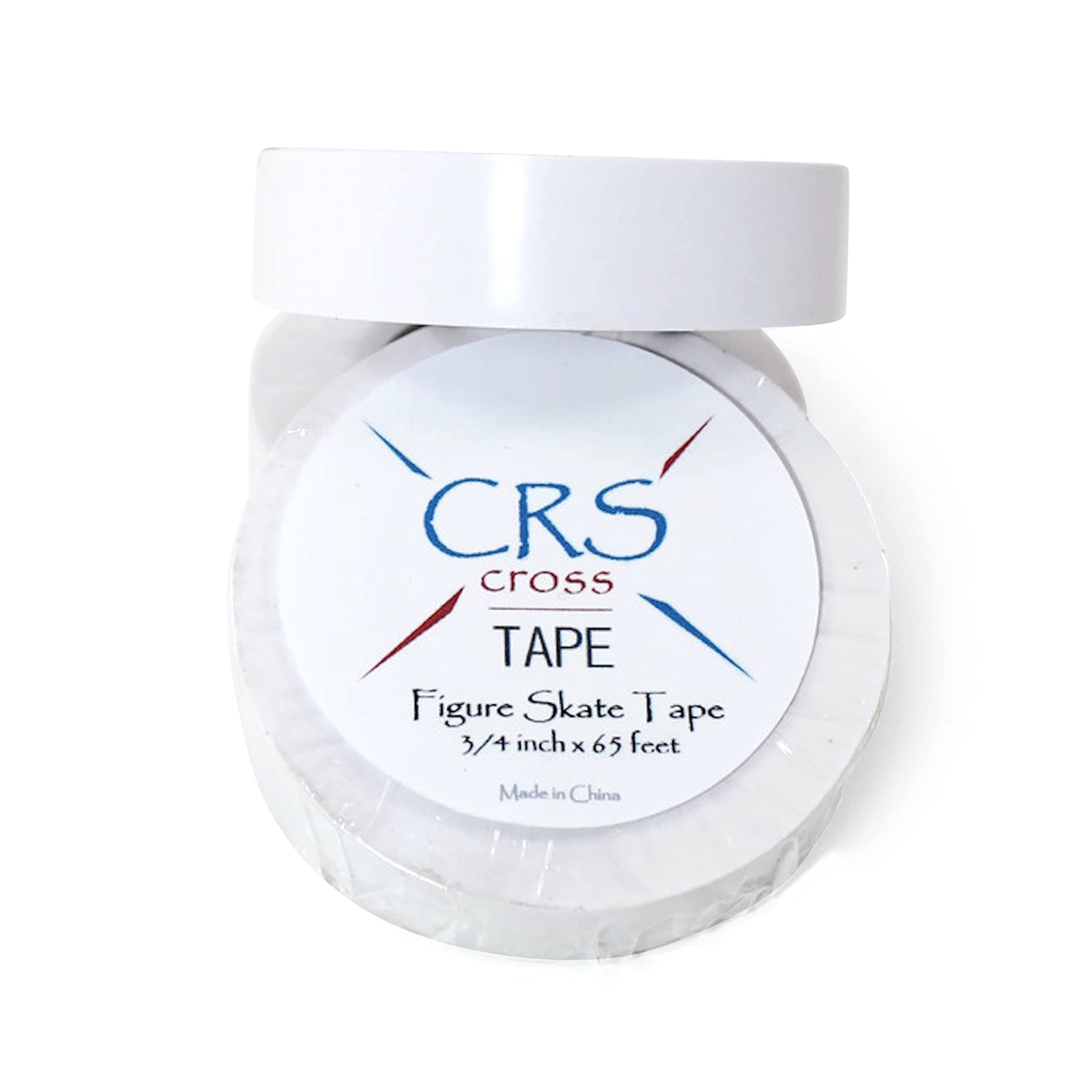 CRS Cross Figure Skate Tape (3/4 inch wide White) - Protects Leather ...