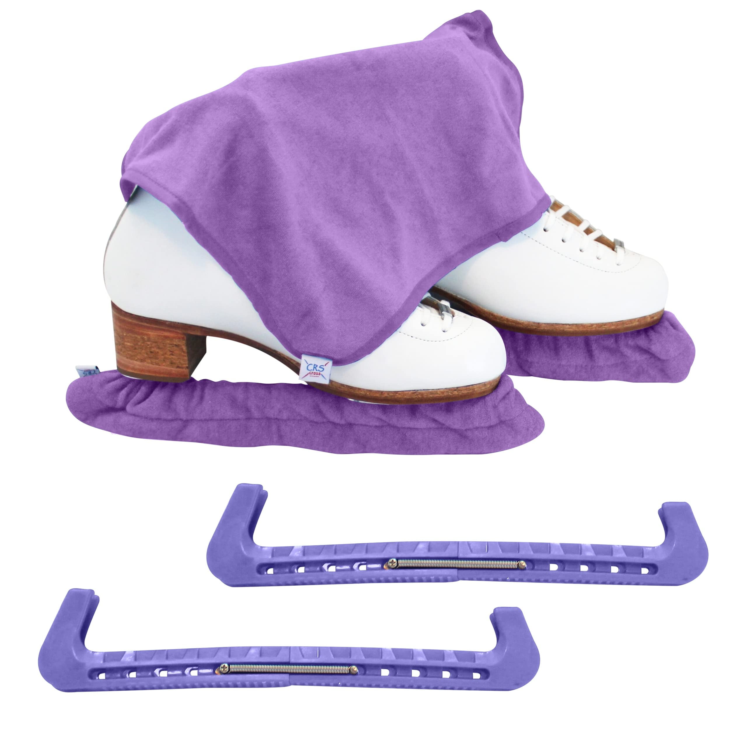 CRS Cross Skate Guards, Soakers and Towel Gift Set - Ice Skating Guards ...
