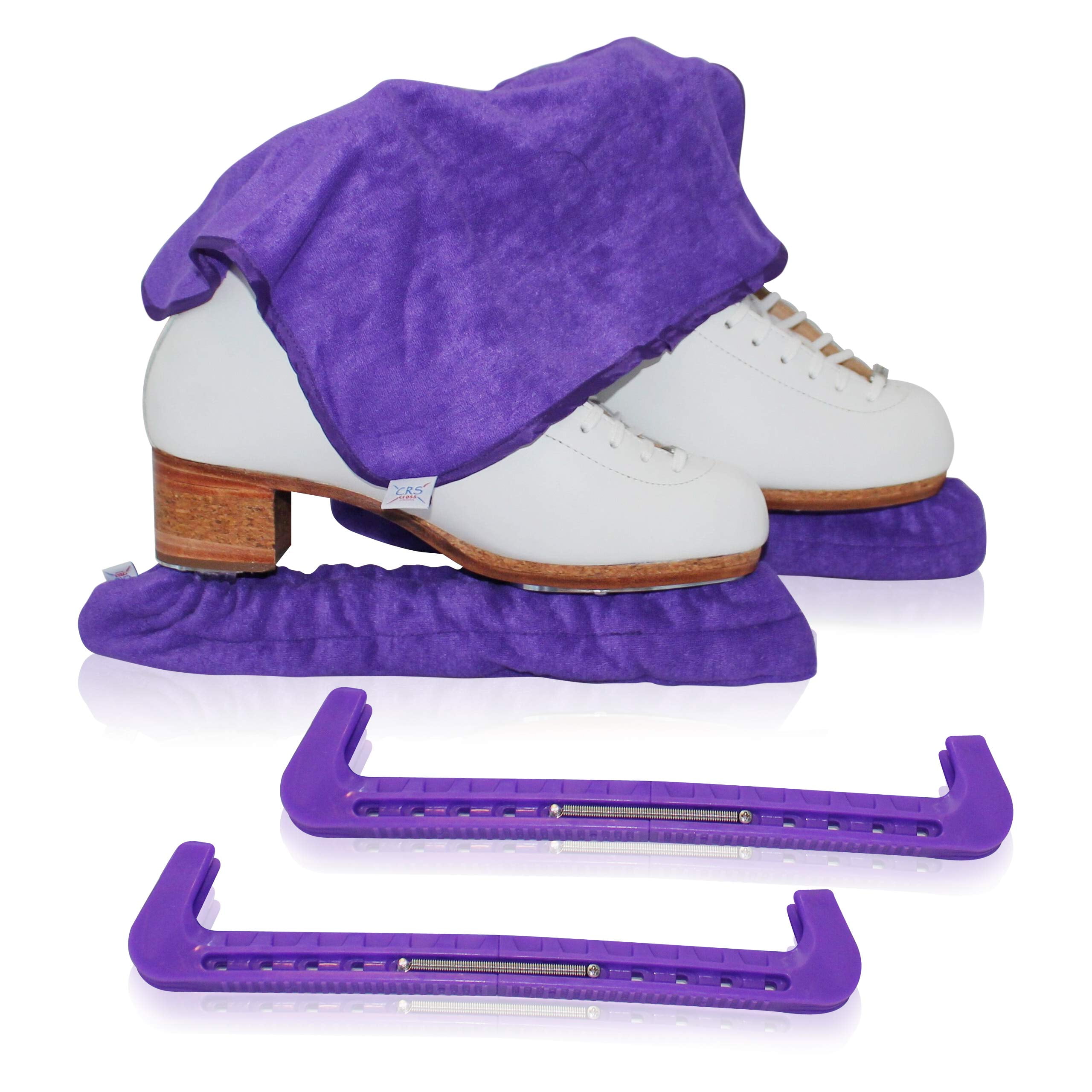 CRS Cross Skate Guards, Soakers and Towel Gift Set - Ice Skating Guards ...
