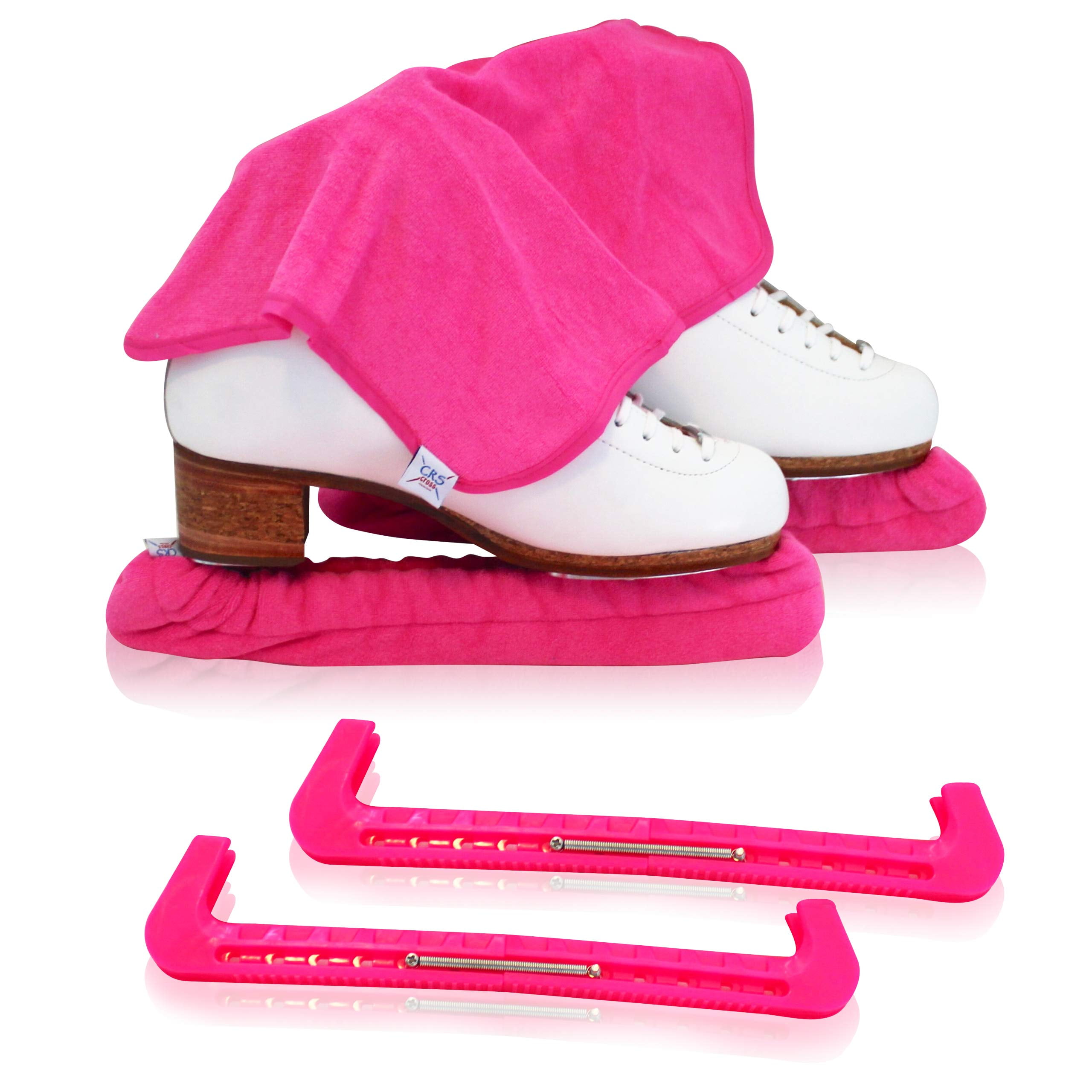 CRS Cross Skate Guards, Soakers and Towel Gift Set - Ice Skating Guards ...
