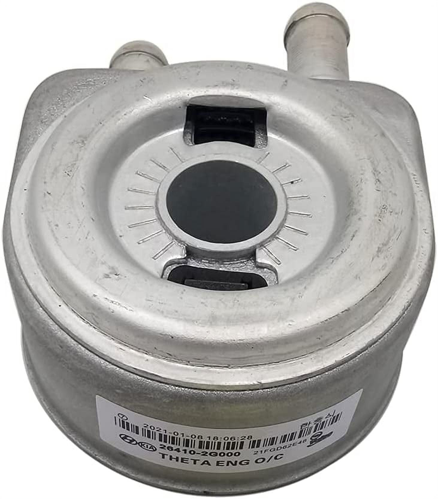CRSGO 26410-2G000 Engine Oil Cooler Assembly for Hyundai - Walmart.com