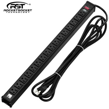 Free Shipping! Yellow Jacket 5154 4-Foot Metal Power Strip With 510J ...