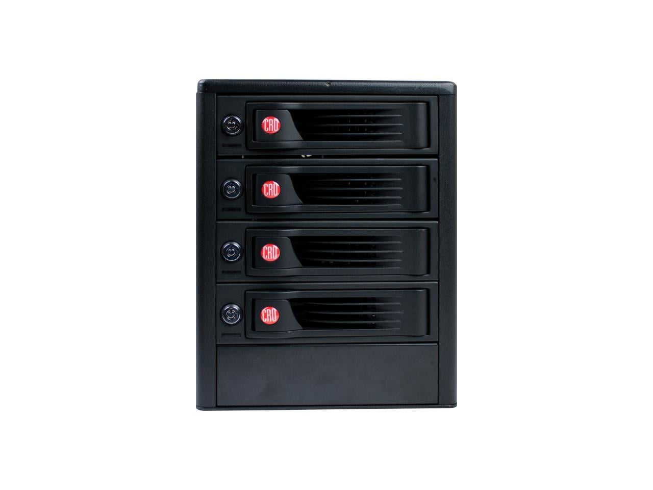 CRU 4-Bay 6Gps SAS/SATA JBOD Tower with Single SFF8088 Multilane ...