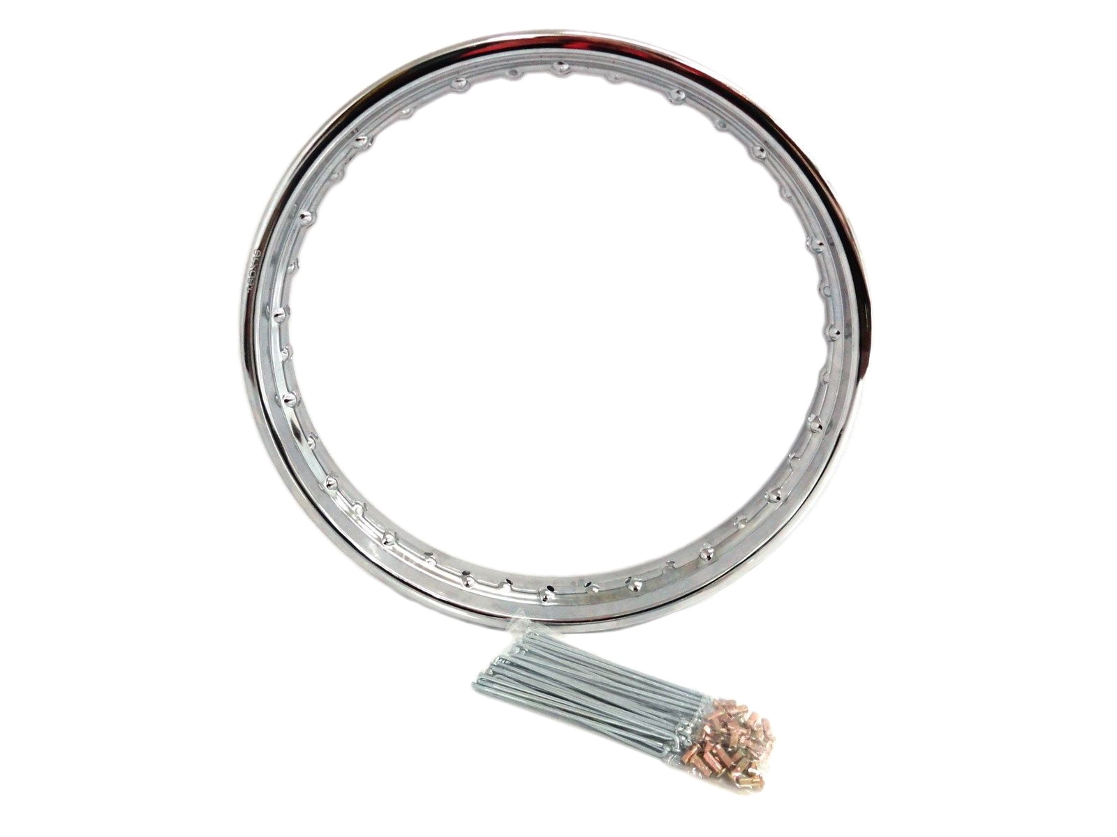 CRU Rear Wheel Tire Rim 36 SpokeHole 16" Spoke Set for Yamaha TTR125 ...