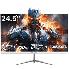 SANSUI 24 inch 180Hz Gaming Monitor, FHD 1080P Computer Monitor, DP×1 ...