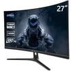 onn. 27" Curved FHD (1920 x 1080p) 165hz 1ms Adaptive Sync Gaming ...