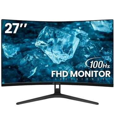 onn. 27" Curved FHD (1920 x 1080p) 165hz 1ms Adaptive Sync Gaming ...