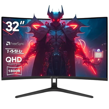 Dell Curved Gaming Monitor 27 Inch Curved with 165Hz Refresh Rate, QHD ...