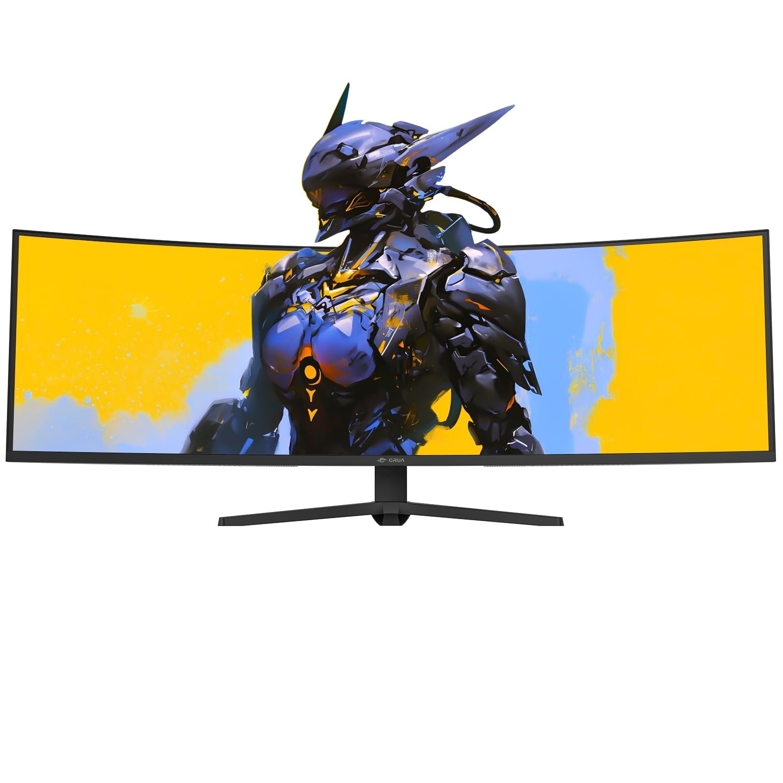 CRUA 49 Inch Ultra-Wide Curved Gaming Monitor | 120Hz | DQHD 5120x1440p ...