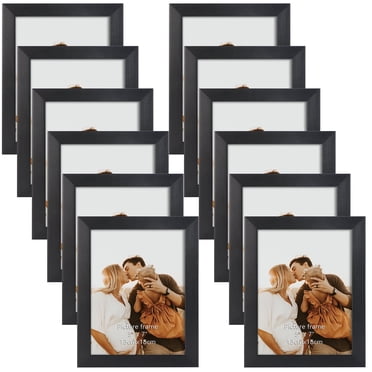 28x21 Sliver PVC Picture Frame Tree Wall Display for 4x6 Photos Multi ...