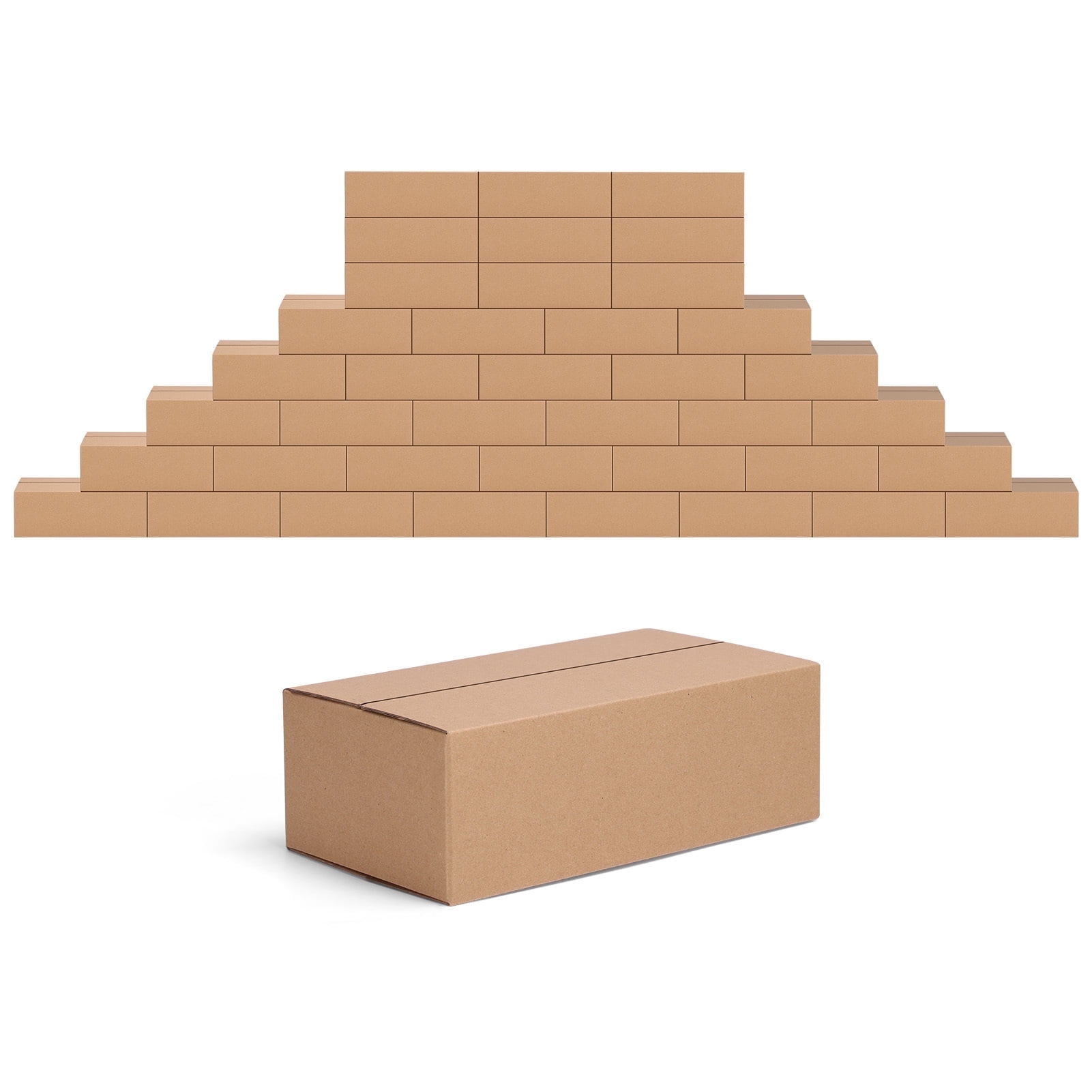 CRUGLA 9x5x3 inch Shipping Boxes Set of 40, Mailer Boxes for Packaging ...