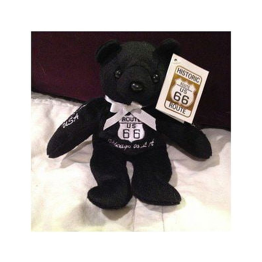 CRUISER THE HISTORIC ROUTE 66 TEDDY BEAR Cris Ta Bears Inc Plush Beanie ...