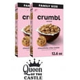CRUMBL Chocolatey Chip Cookie Cereal, Limited Edition Kellogg's Crumble ...