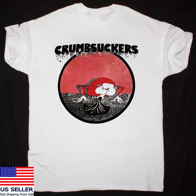 CRUMBSUCKERS Band Gift For Fan Cotton White T Shirt Full Size S-5XL ...