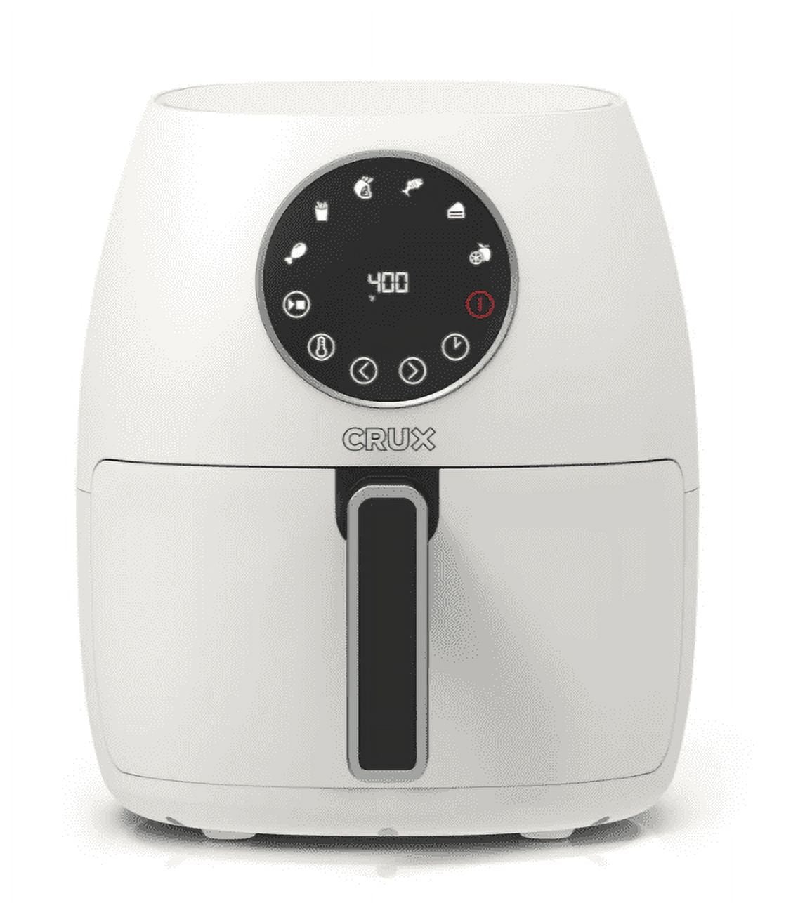 CRUX 3.7QT Digital Air Fryer, Adjustable Temperature, Non-Stick ...