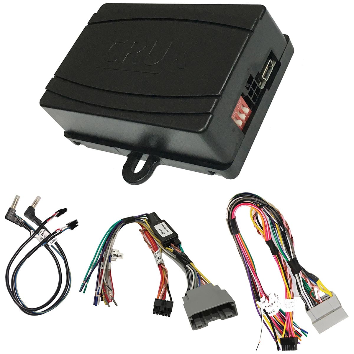 CRUX Radio Replacement Interface with SWC Retention for Select ’05-’18 Chrysler/Dodge/Jeep ...