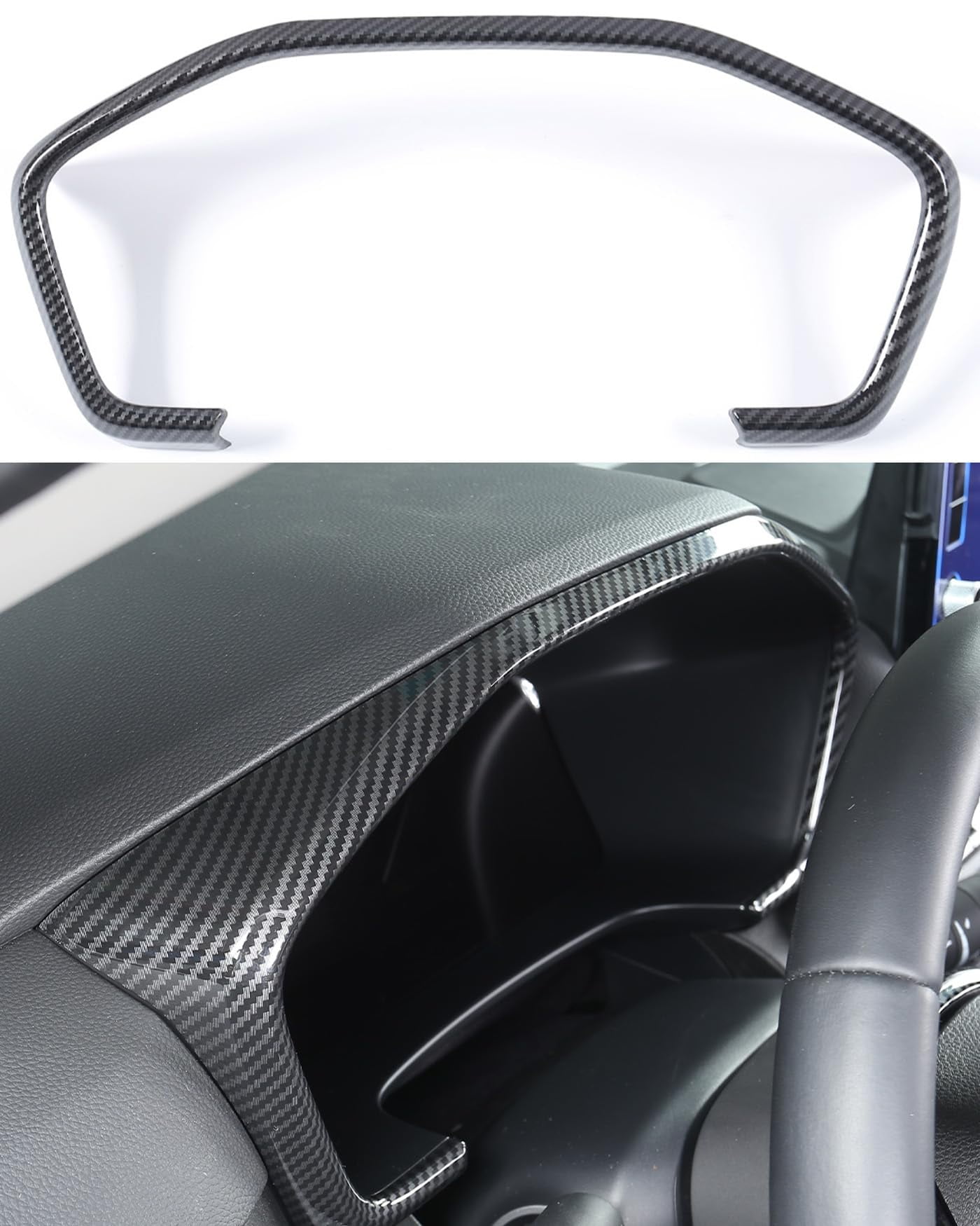 For CRV 2023 2024 IFF17 2025 Sporty Carbon Fiber Grain Dashboard Trims ...