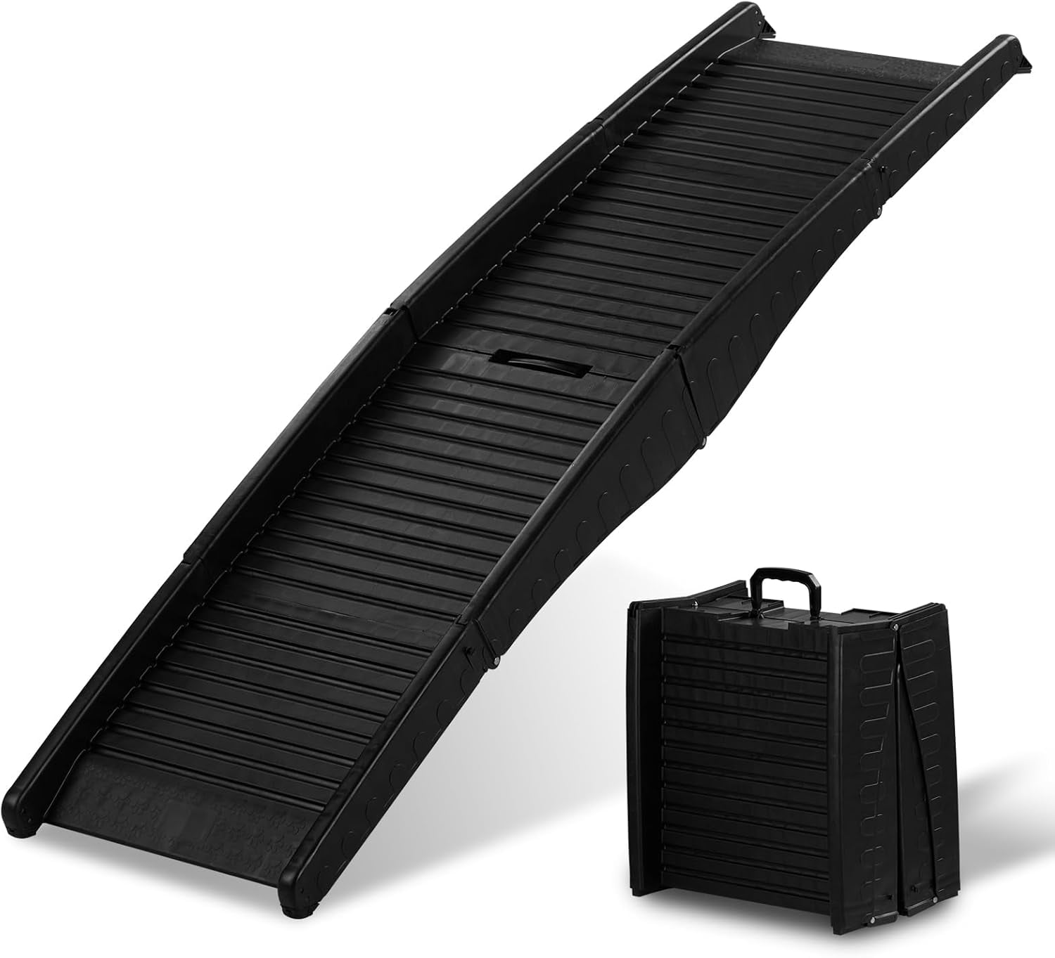 CRXX Dog Ramp, 61" Folding Pet Ramp for Car, SUV, Truck, Bed, Easy ...
