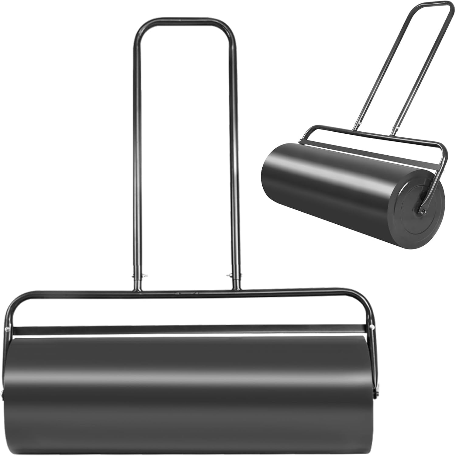 CRXX Lawn Roller, 24’’ 13 Gallons Pull & Push Steel Yard Roller w ...