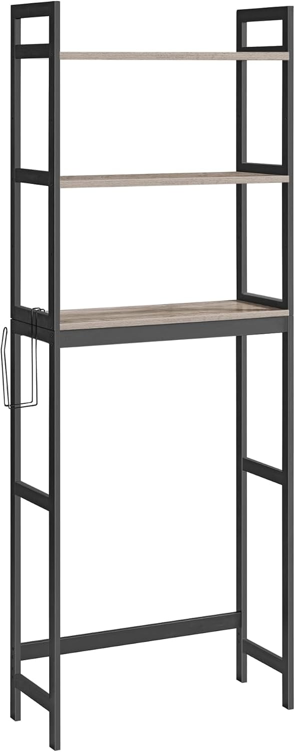 CRXX Over-The-Toilet Storage, 3-Tier Bathroom Organizer Over Toilet ...