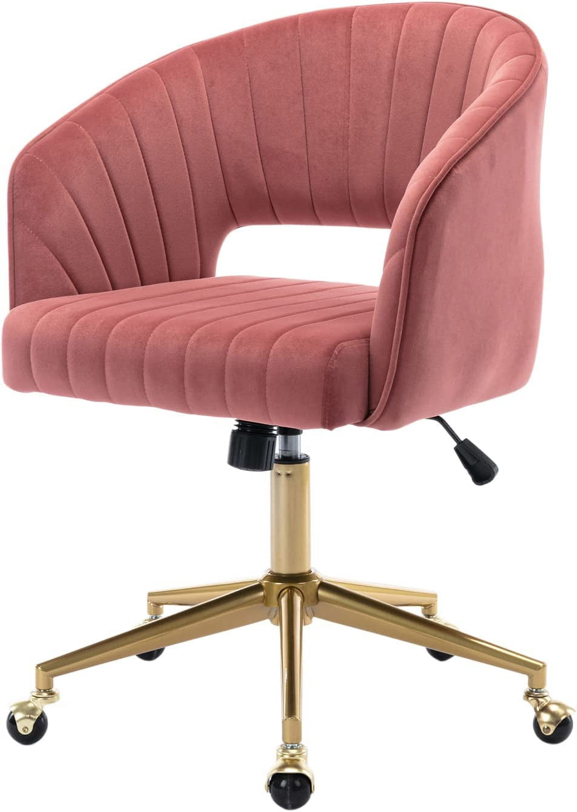 CRXX Velvet Home Office & Living Room Desk Chairs with Adjustable ...