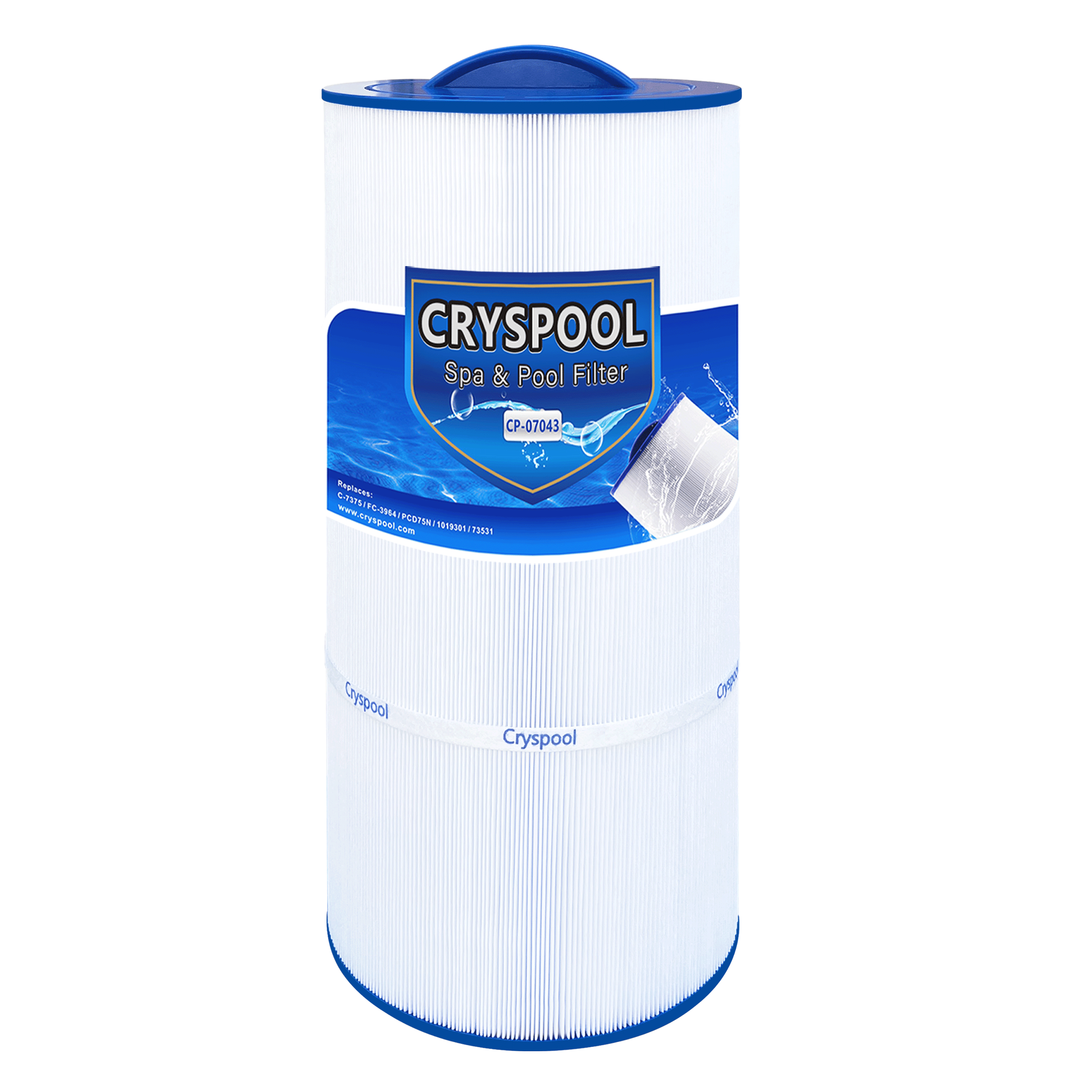 CRYSPOOL Hot Tub Cartridge Replacement, Spa Filter Compatible with ...