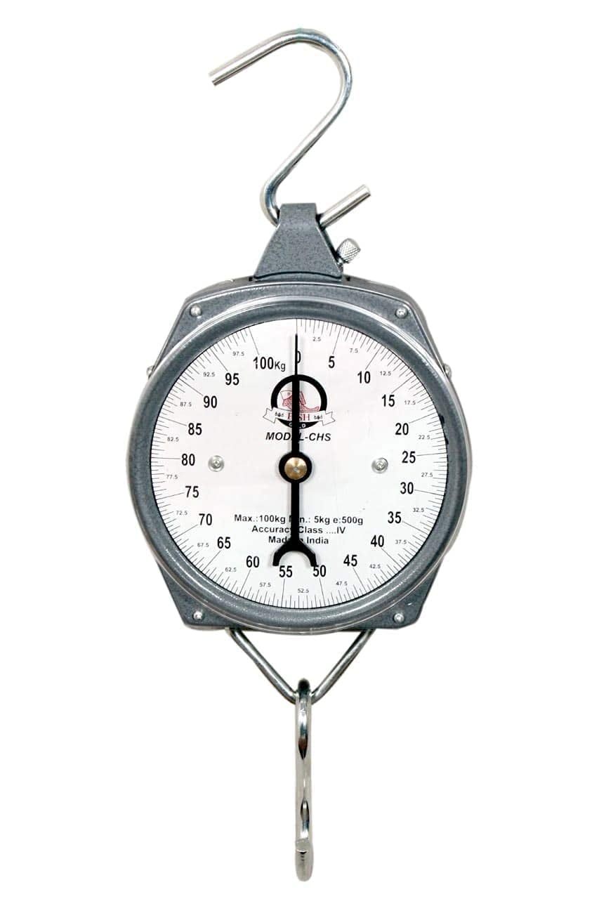 CRYSTAL ZONE FISH GOLD Commercial Hanging Weighing Scale Weighing Scale ...